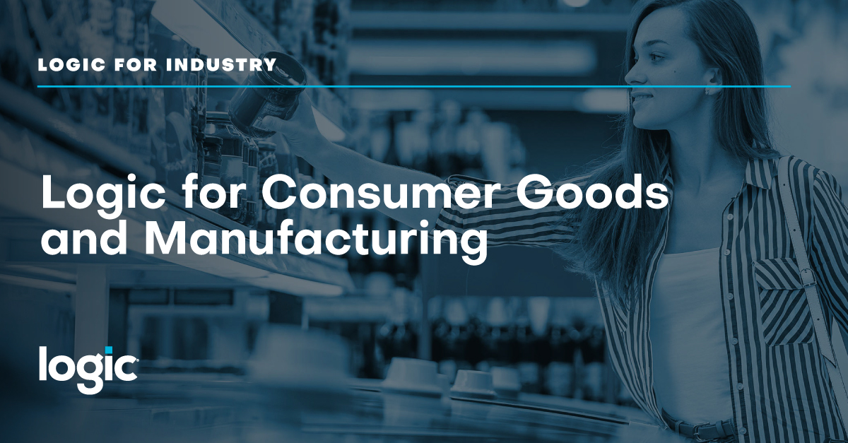 Logic for Consumer Goods and Manufacturing | Logic