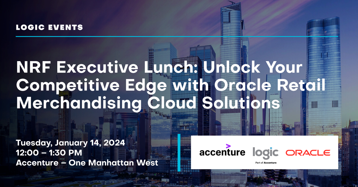 NRF Executive Lunch: Unlock Your Competitive Edge with Oracle Retail ...